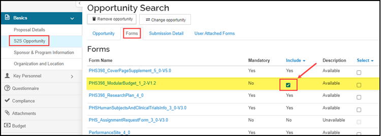 Creating a Modular Budget | MSU Sponsored Programs Administration
