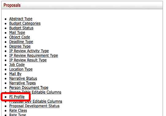 Creating and Updating a PI Profile | MSU Office of Sponsored Programs ...